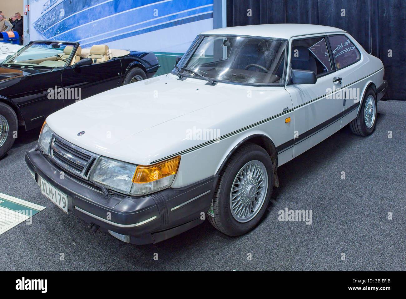 Lahti, Finland – May 3. 2025: Saab 900c (1989) car at Classic Motor ...