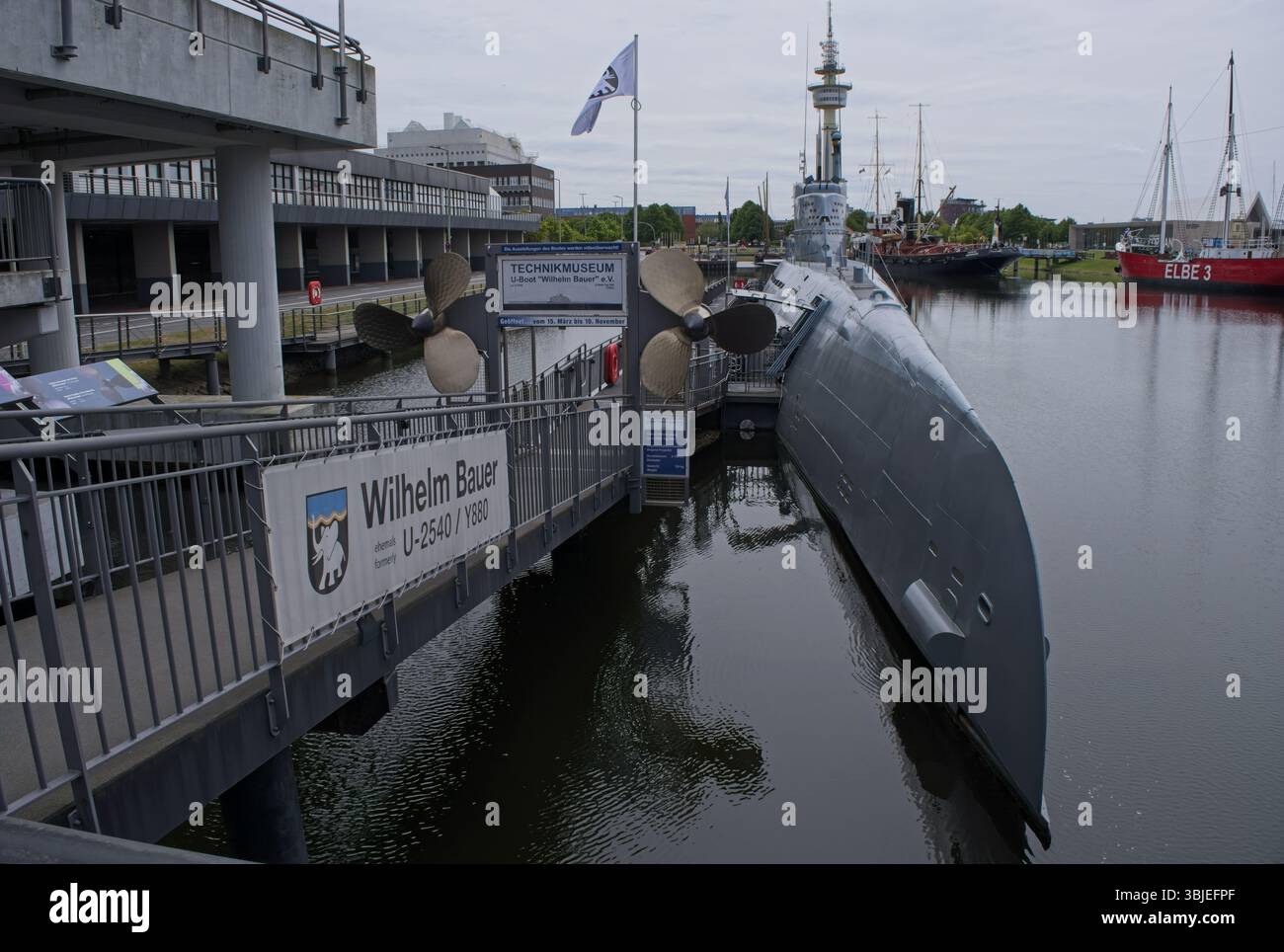 Bremerhaven, Germany - May 29, 2025: The Wilhelm Bauer is a german Type ...