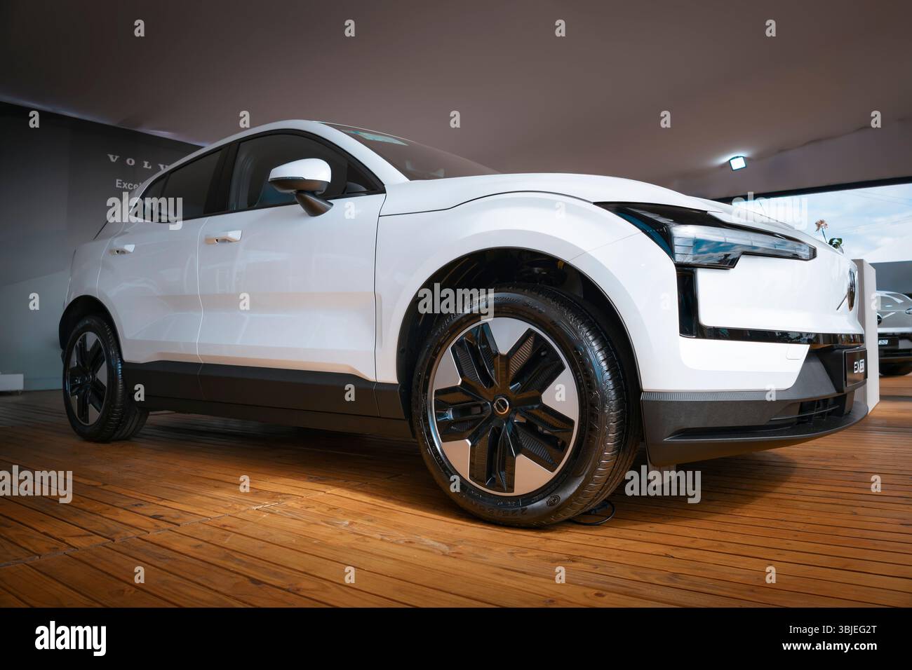 Volvo EX30 compact electric SUV with minimalist design car on ...