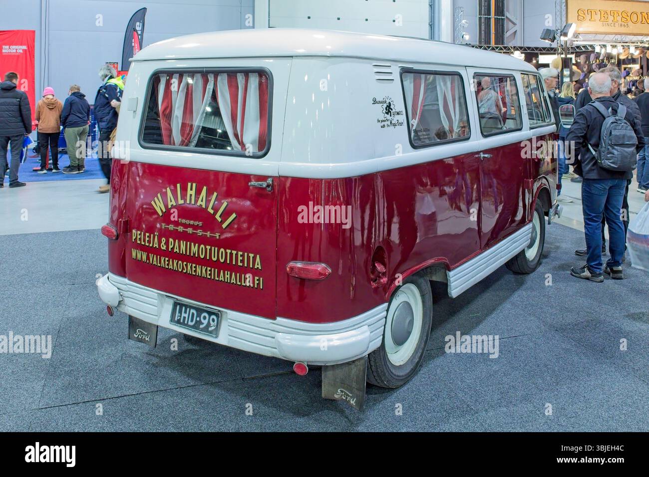 Lahti, Finland – May 3. 2025: Ford Taunus Transit (1964) van at Classic ...