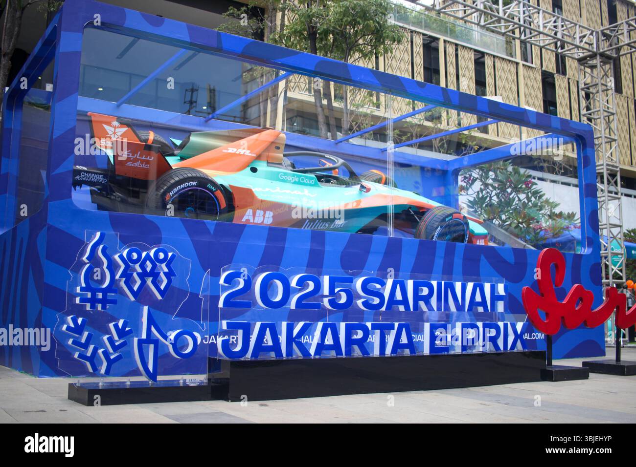 Jakarta, Indonesia, 15 June 2025 FIA Formula E GEN3 EVO Mock Up during ...