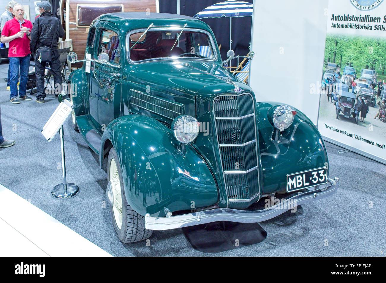 Lahti, Finland – May 3. 2025: Ford Junior (1936) car at Classic Motor ...