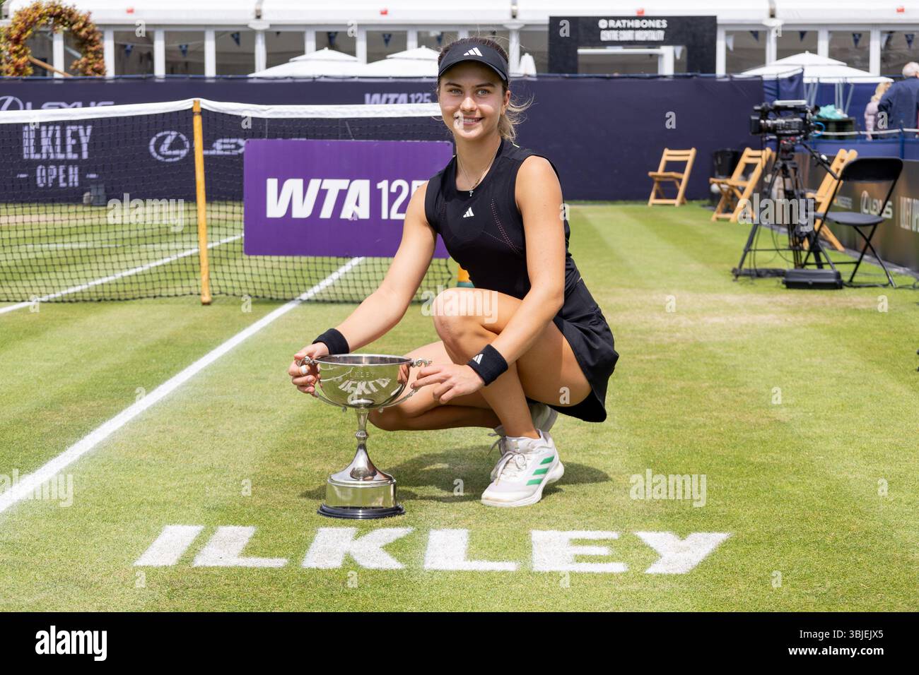 Lexus Ilkley Open 2025, WTA 125, Ilkley, Women’s Final Award Ceremony, Ilkley, United Kingdom ...