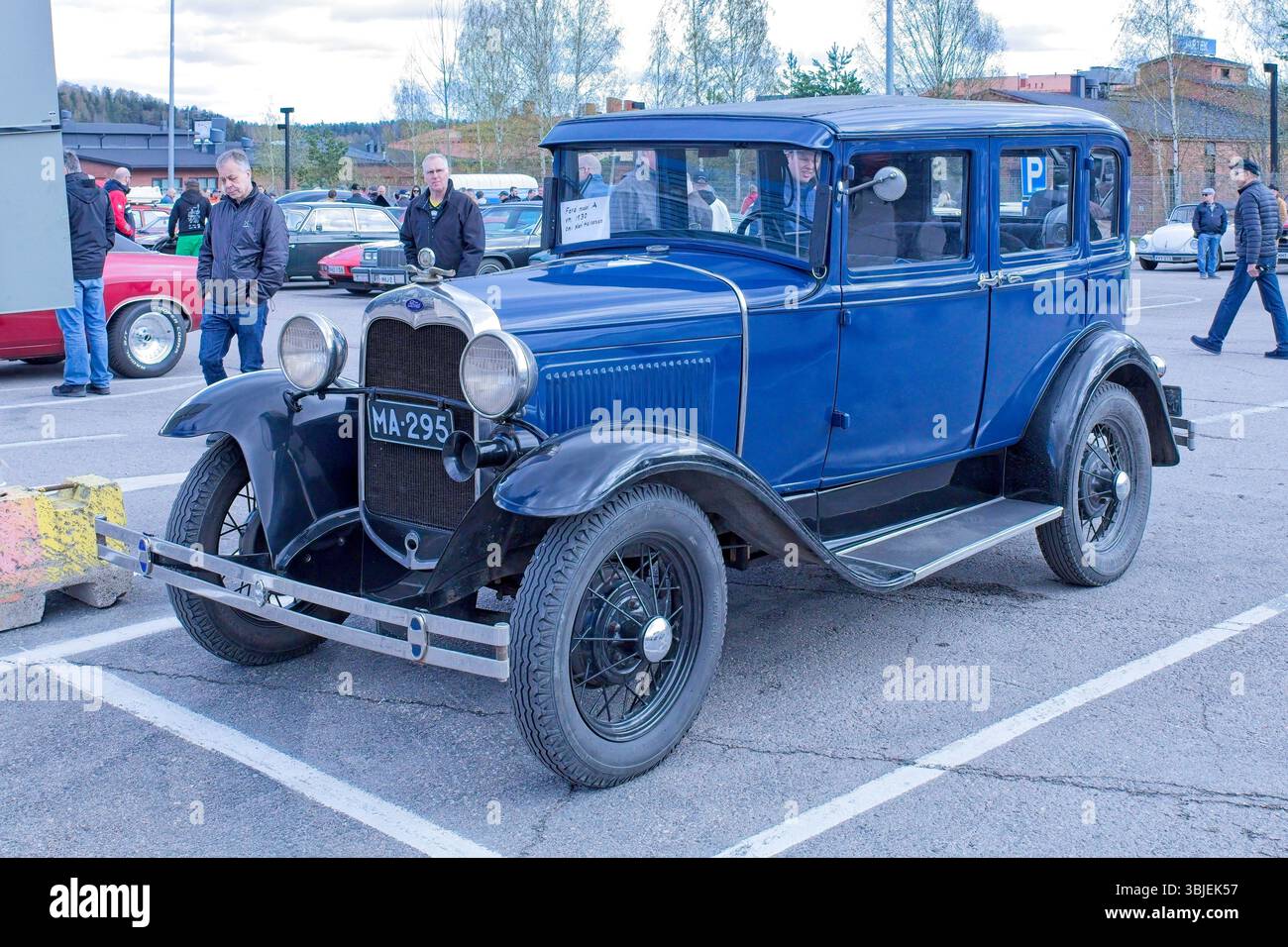 Lahti, Finland – May 3. 2025: Ford Model A (1930)car at Classic Motor ...