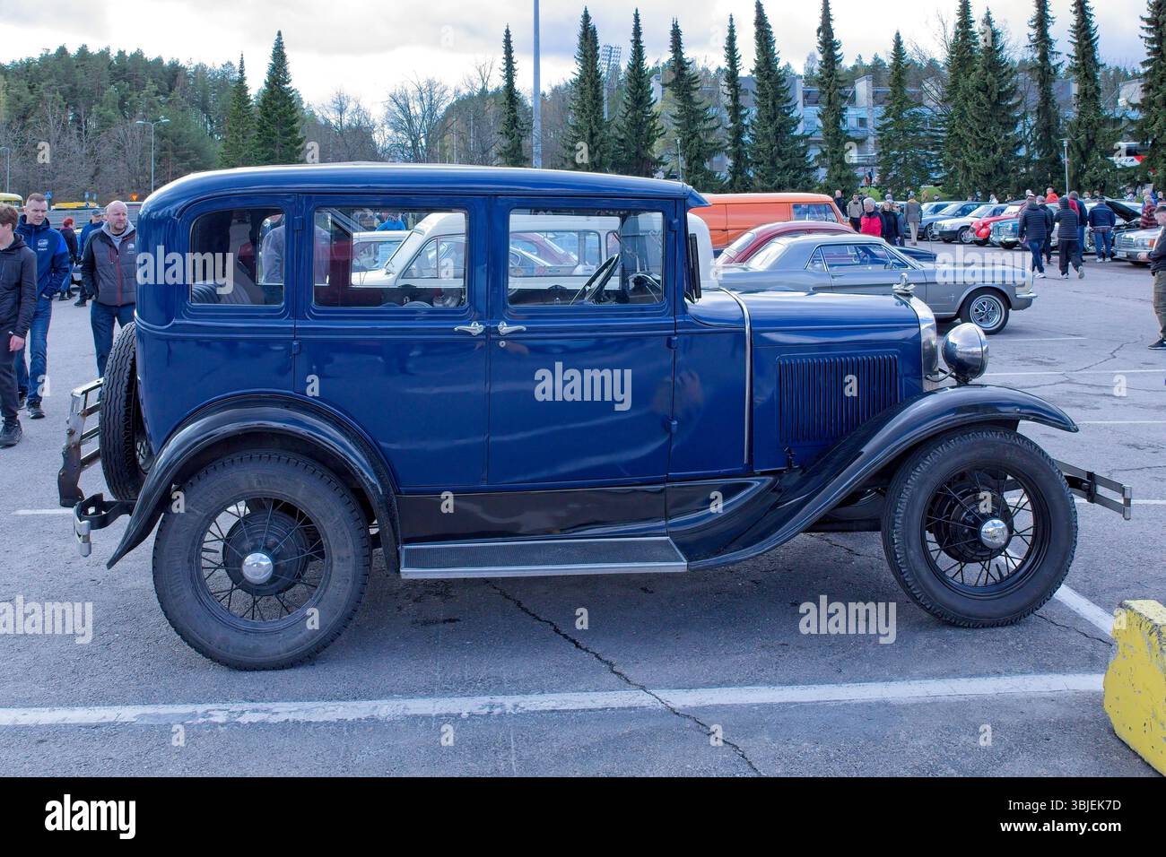 Lahti, Finland – May 3. 2025: Ford Model A (1930)car at Classic Motor ...