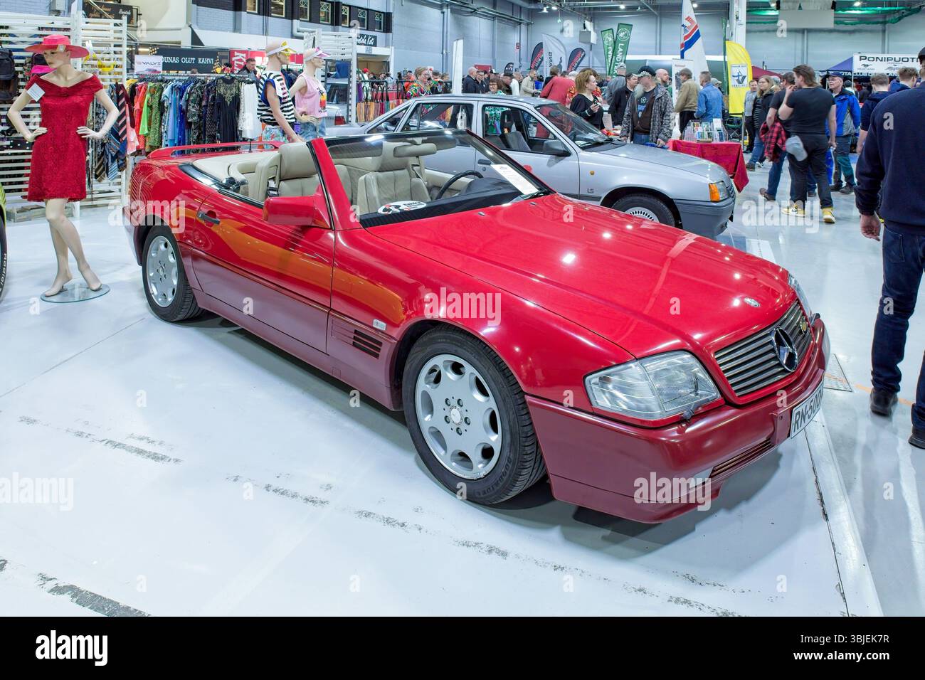 Lahti, Finland – May 3. 2025: Mercedes-Benz 300 SL R129 (1989) car at ...