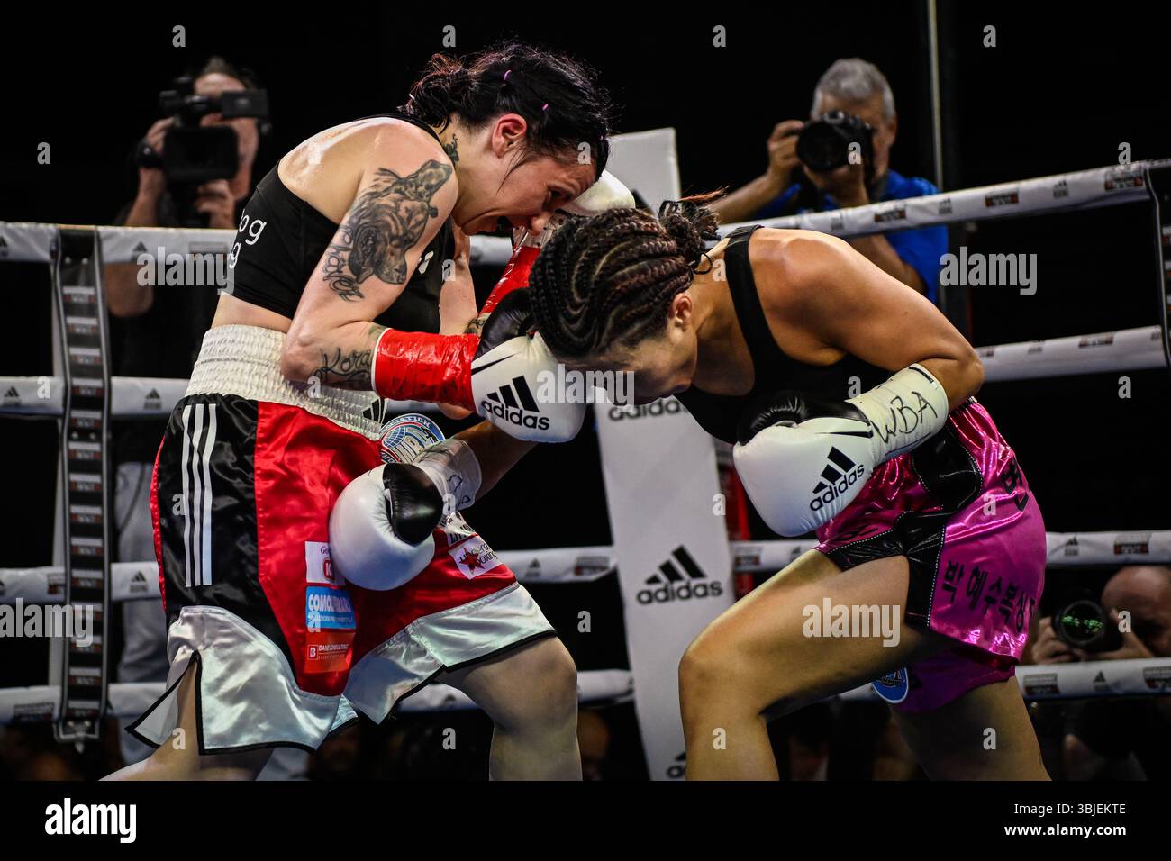 Italy, Novara 14th June 2025 Pala Igor Novara WBA Gold Women's Flyweight Martina Bernile (ITALY ...
