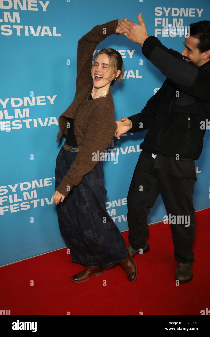Sydney, Australia. 15th June 2025. Actress Elizabeth Cullen and tbc ...