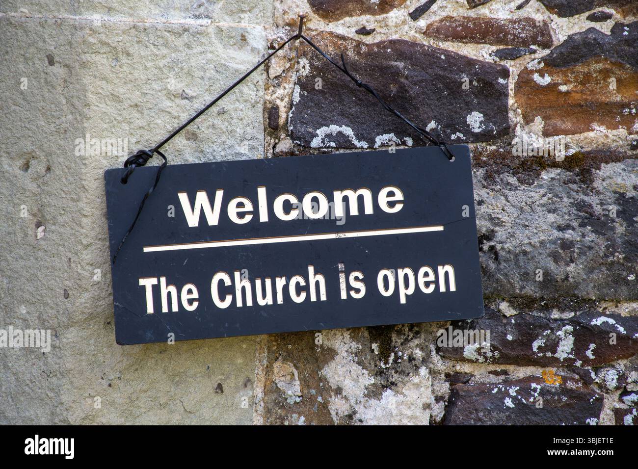 Welcome to church hi-res stock photography and images - Alamy