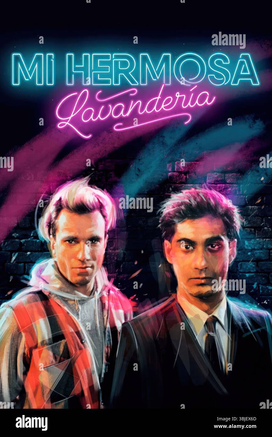 DANIEL DAY-LEWIS and GORDON WARNECKE in MY BEAUTIFUL LAUNDRETTE (1985 ...