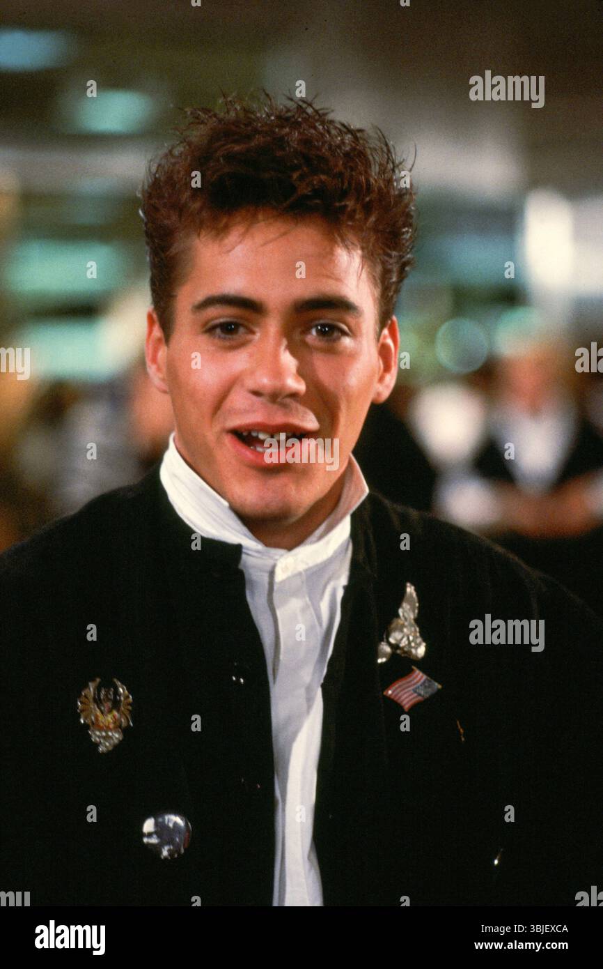 ROBERT DOWNEY JR. in WEIRD SCIENCE (1985), directed by JOHN HUGHES ...