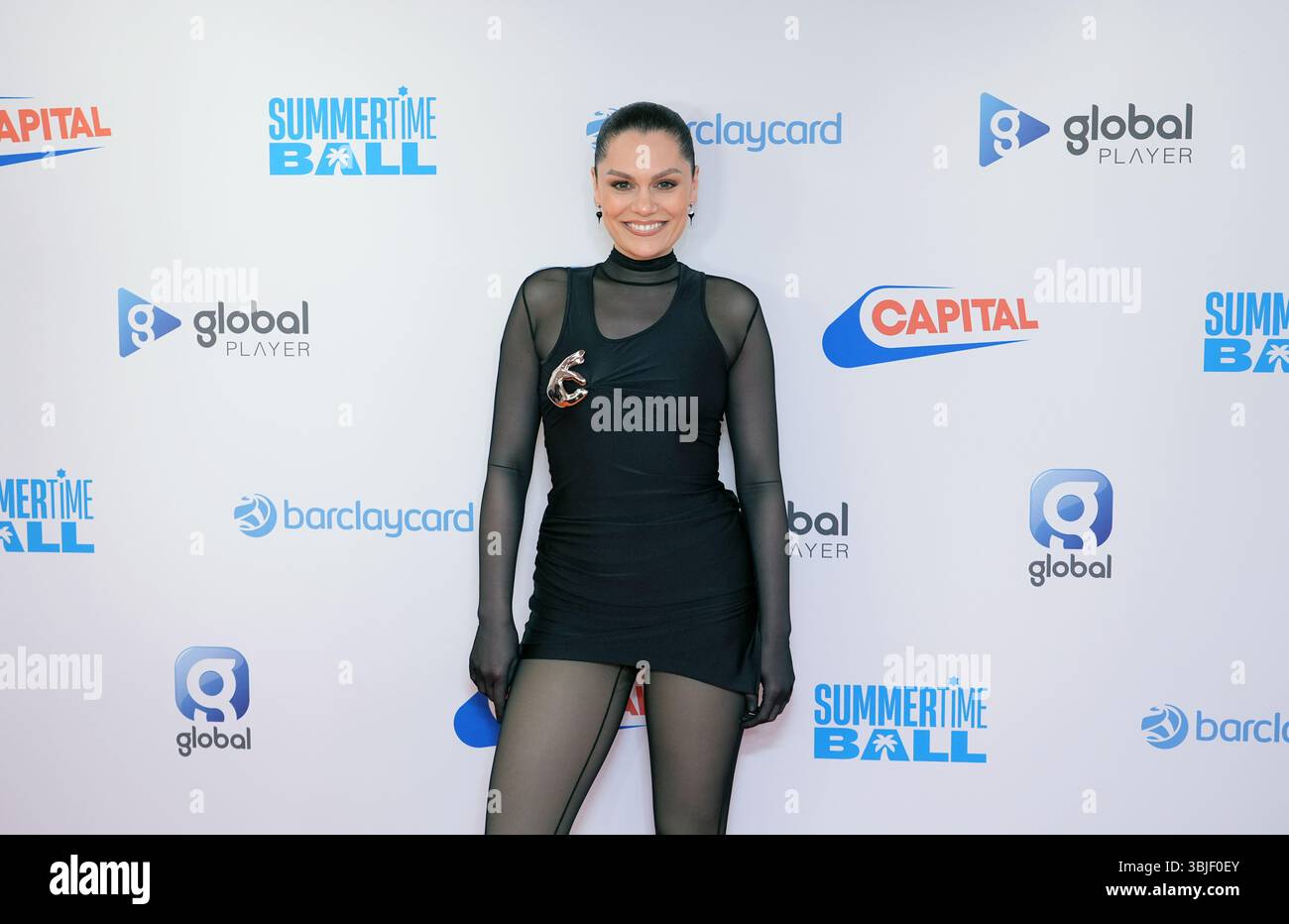 Jessie J backstage during Capital's Summertime Ball with Barclaycard ...
