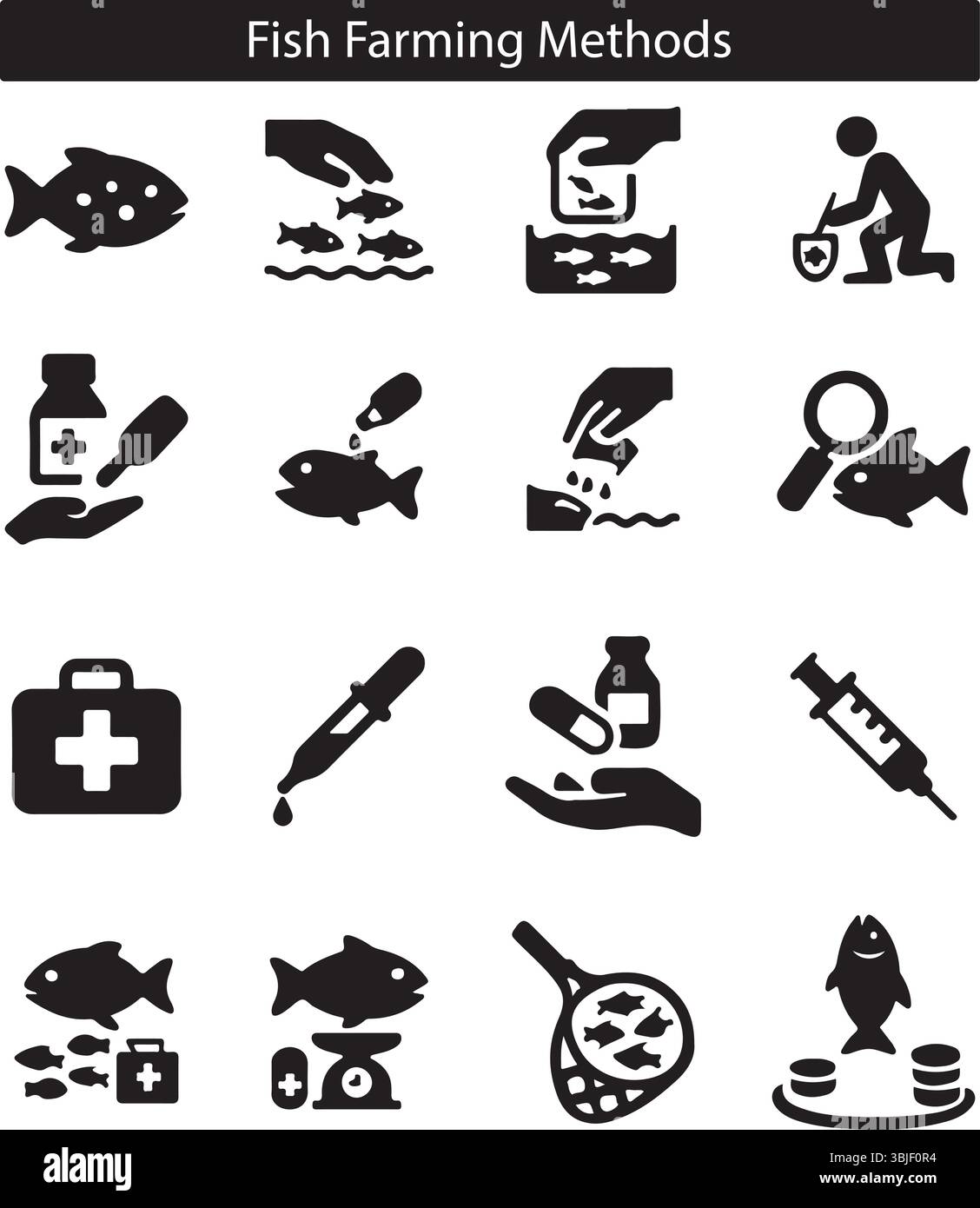 Fish hatchery tank Stock Vector Images - Alamy