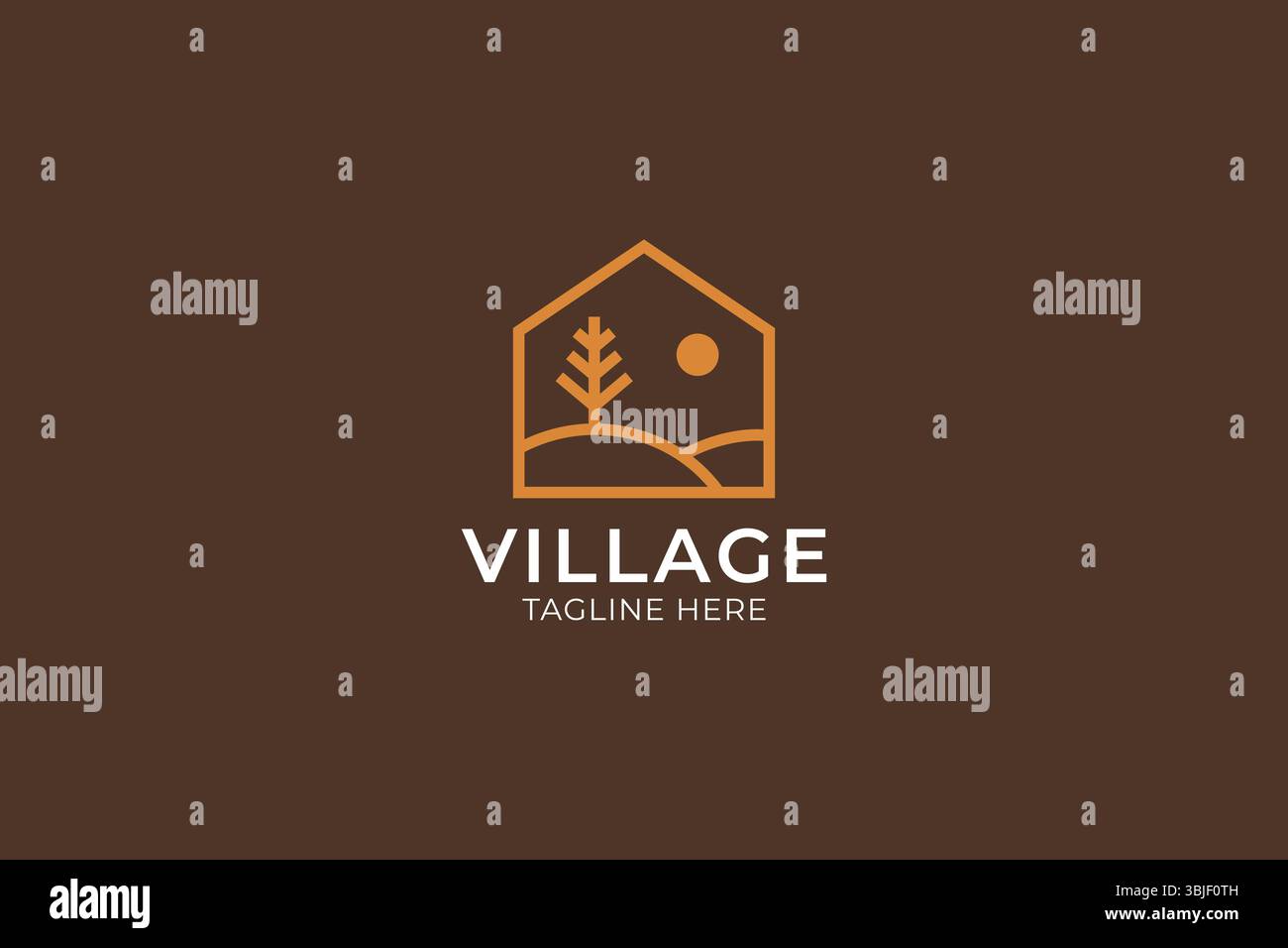 Countryside house farm Stock Vector Images - Alamy