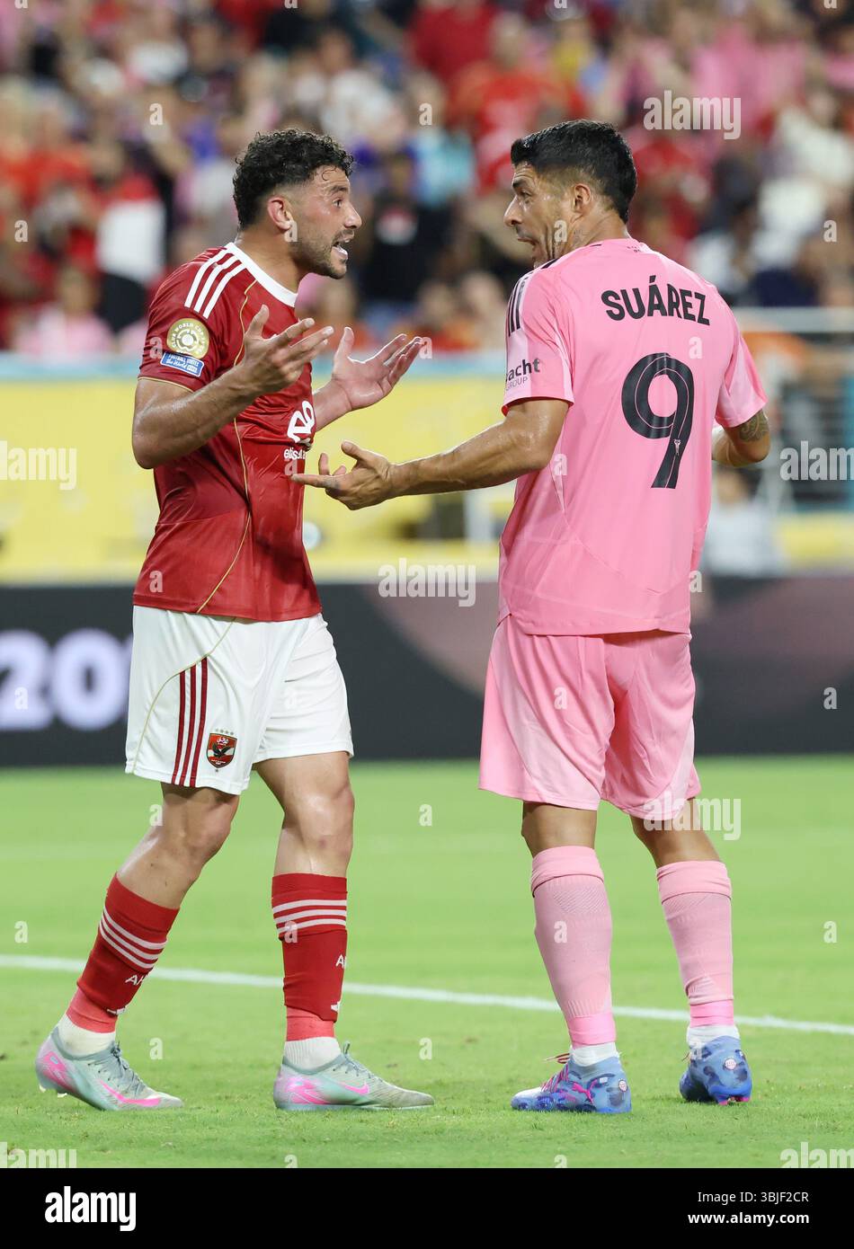 Inter Miami forward Luis Suarez (9) at the FIFA Club World Cup June 14 ...