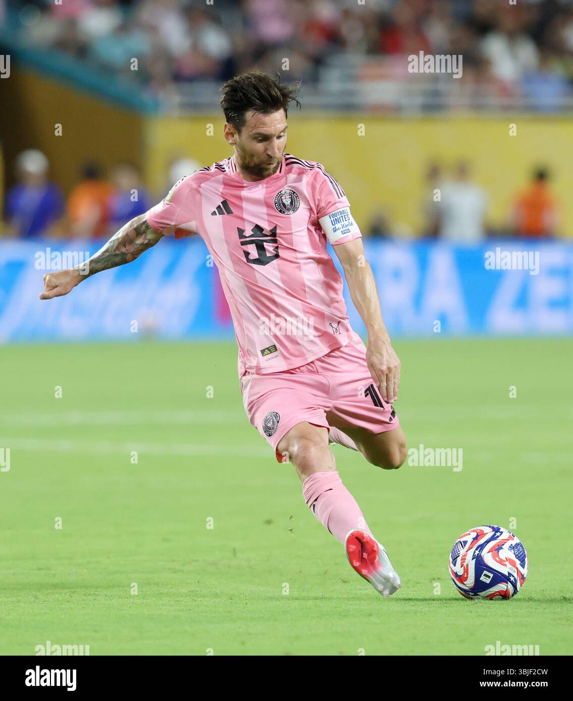 Inter Miami forward Lionel Messi (10) at the FIFA Club World Cup June ...