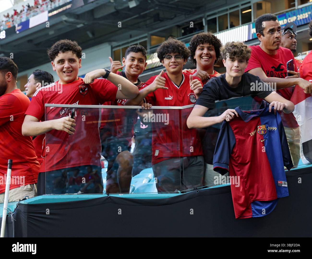 Al Ahly fans at the FIFA Club World Cup June 14, 2025 in Miami, Florida ...