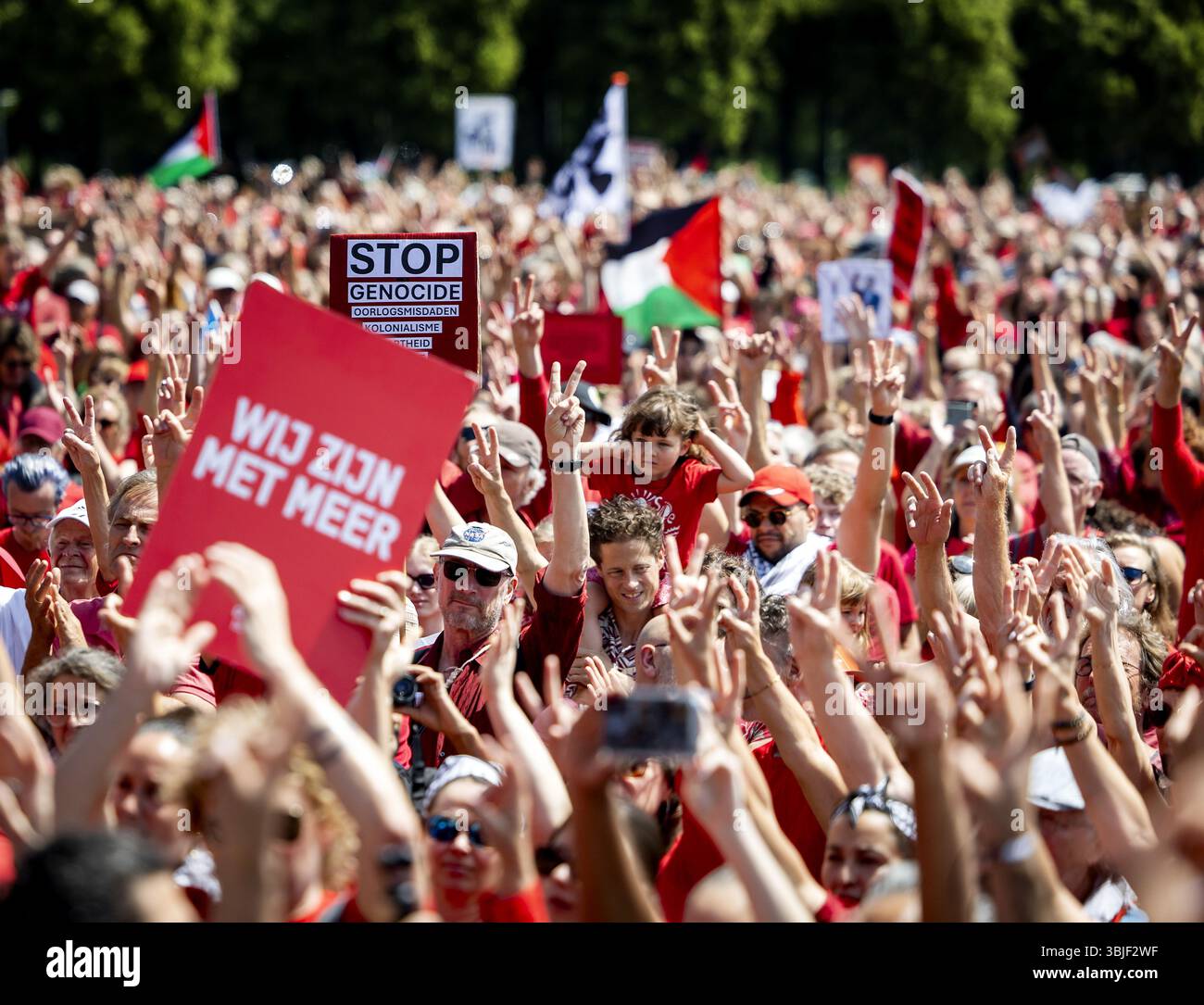 DEN HAAG - Activists gather on Malieveld for a demonstration against ...