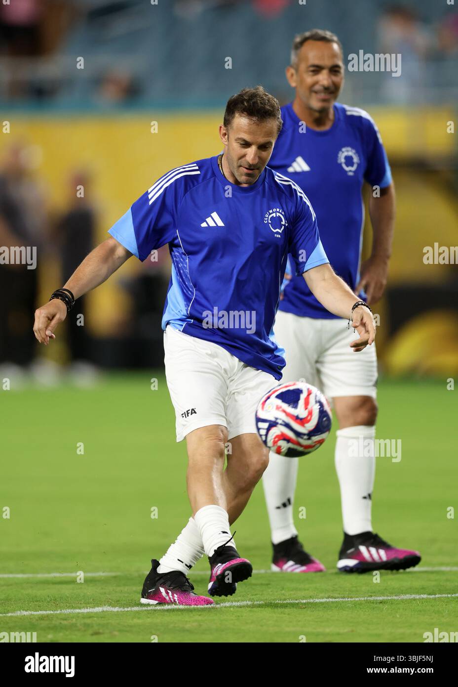 Miami Gardens, USA, 14th June 2025. Alessandro Del Piero during the Al ...