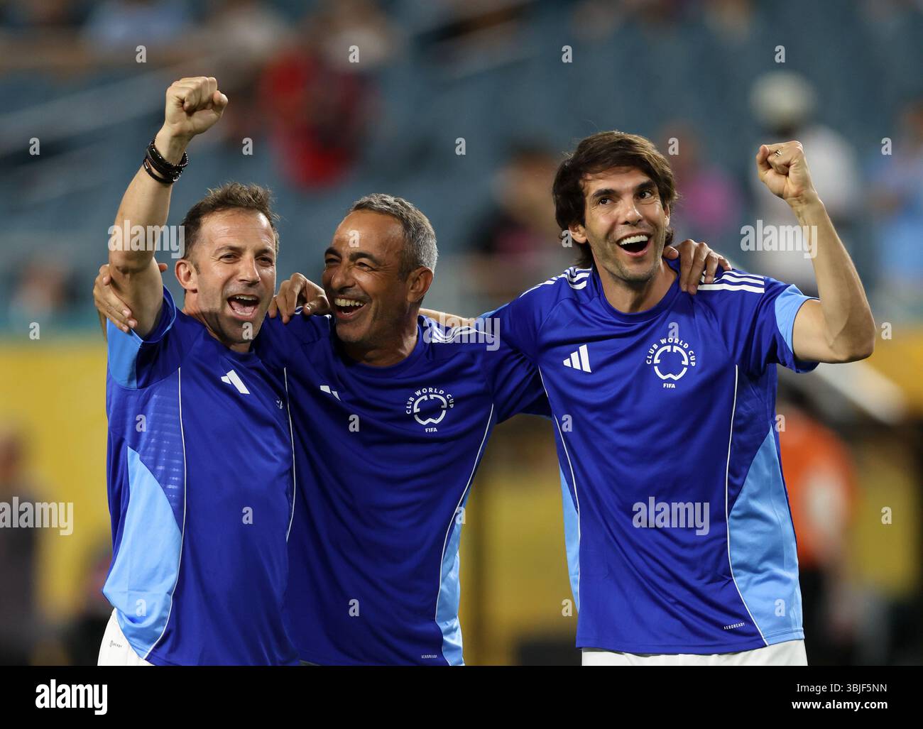 Miami Gardens, USA, 14th June 2025. Alessandro Del Piero, Youri ...