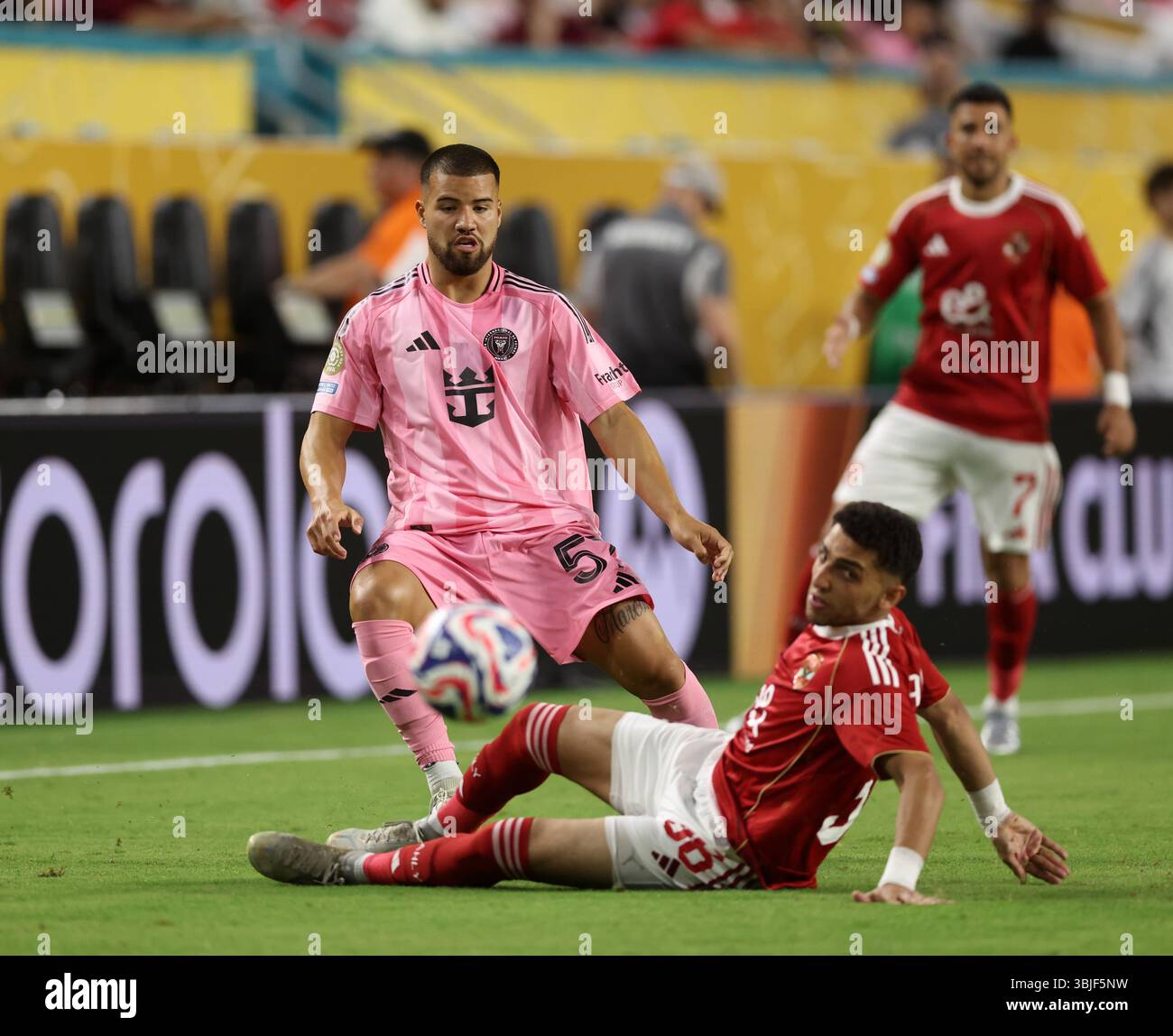 Miami Gardens, USA, 14th June 2025. Marcelo Weigandt of Inter Miami CF ...