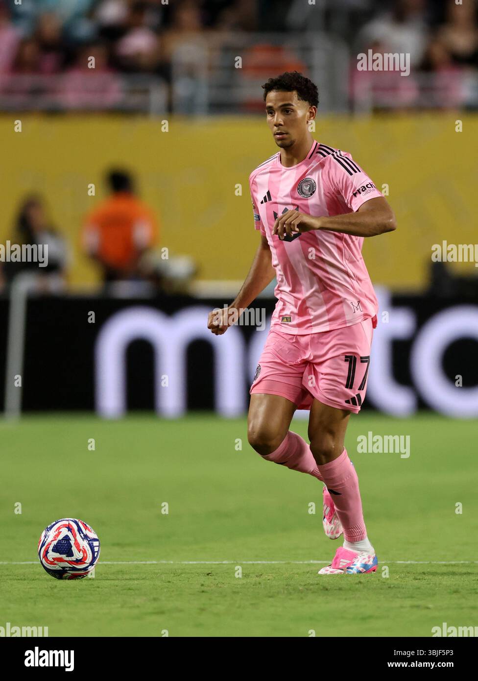 Miami Gardens, USA, 14th June 2025. Ian Fray of Inter Miami CF during the Al Ahly FC vs Inter ...