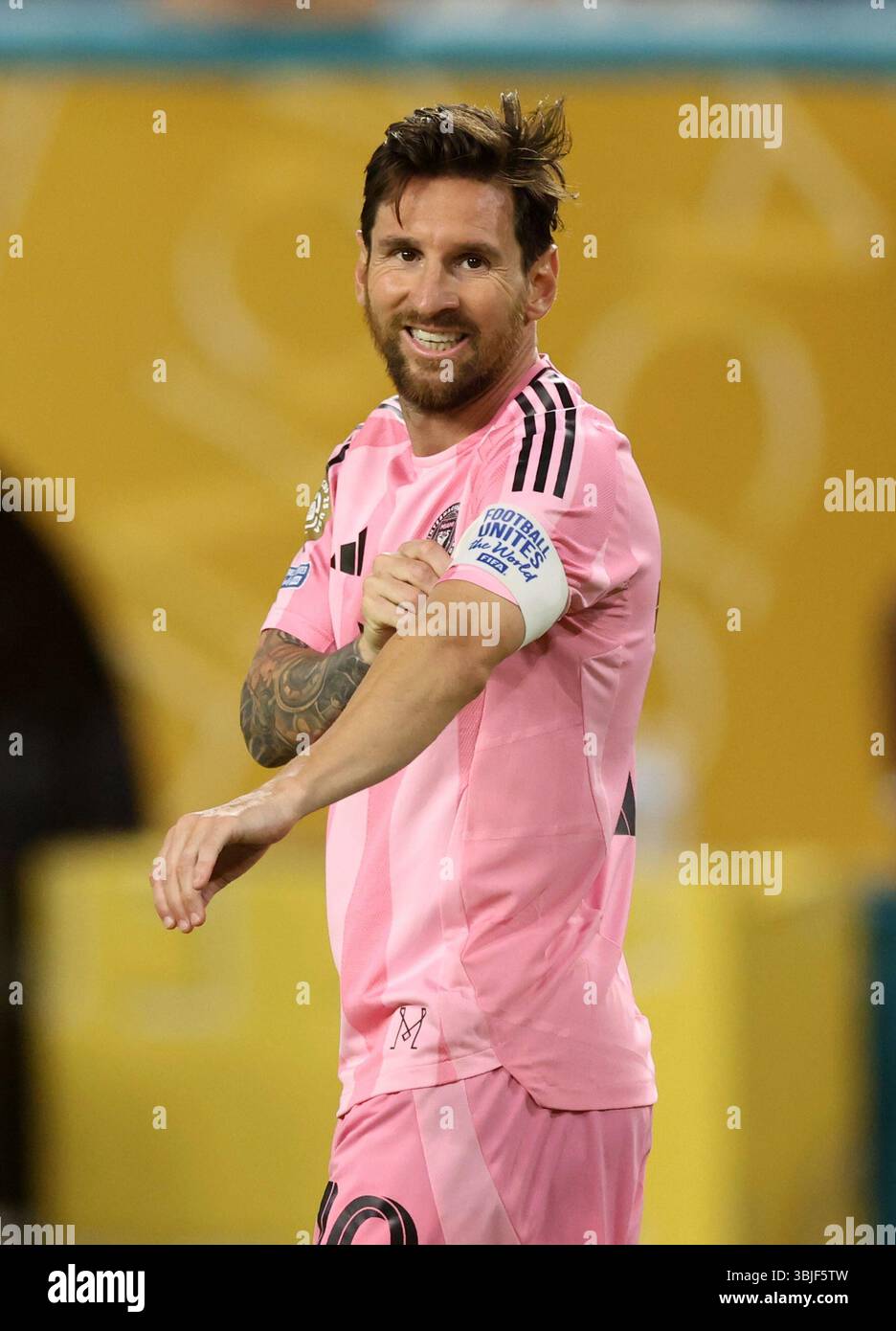 Miami Gardens, USA, 14th June 2025. Lionel Messi of Inter Miami CF ...