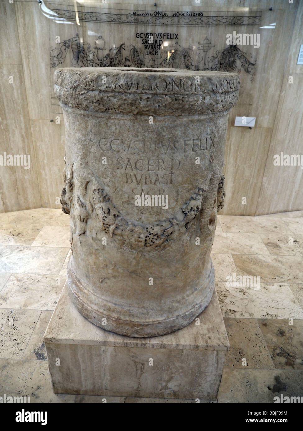 Porto Torres, Sardinia, Italy. National Museum Anriquarium Turritano ...