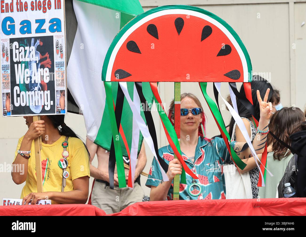 Gaza rafah aid hi-res stock photography and images - Alamy