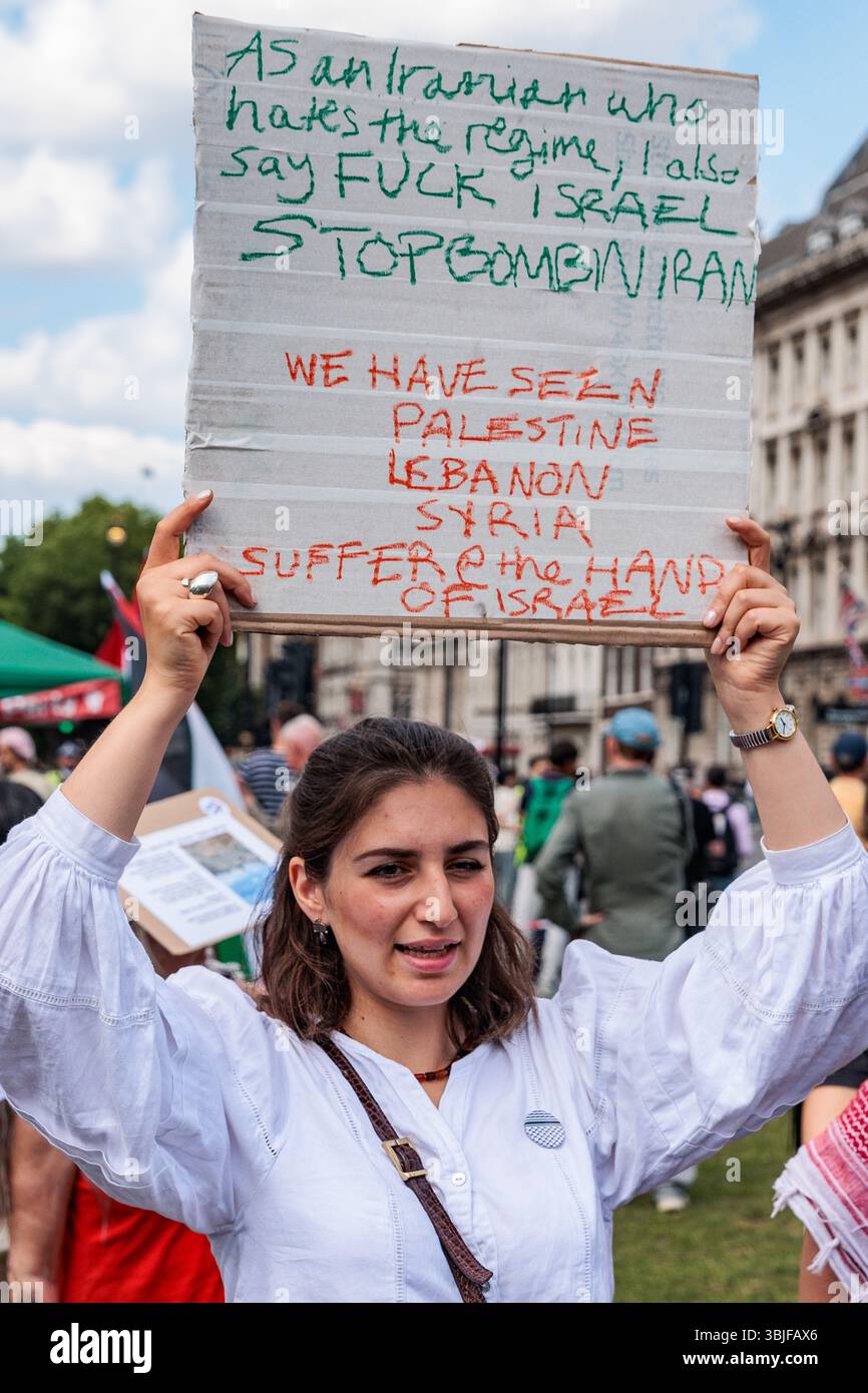 London, UK. 14th June, 2025. (EDITORS NOTE: Image contains profanity ...