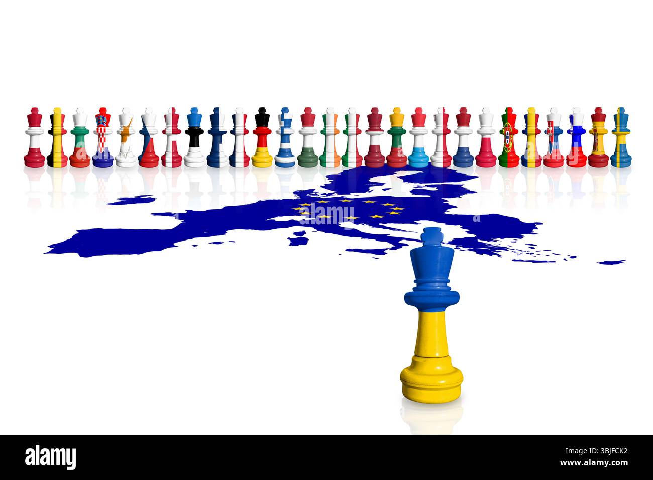 Members of the european union Cut Out Stock Images & Pictures - Alamy