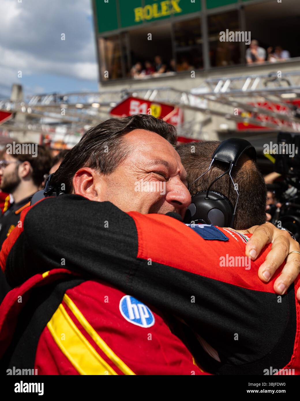 83 KUBICA Robert (pol), YE Yifei (chn), HANSON Philip (gbr), AF Corse, Ferrari 499P, #83 ...
