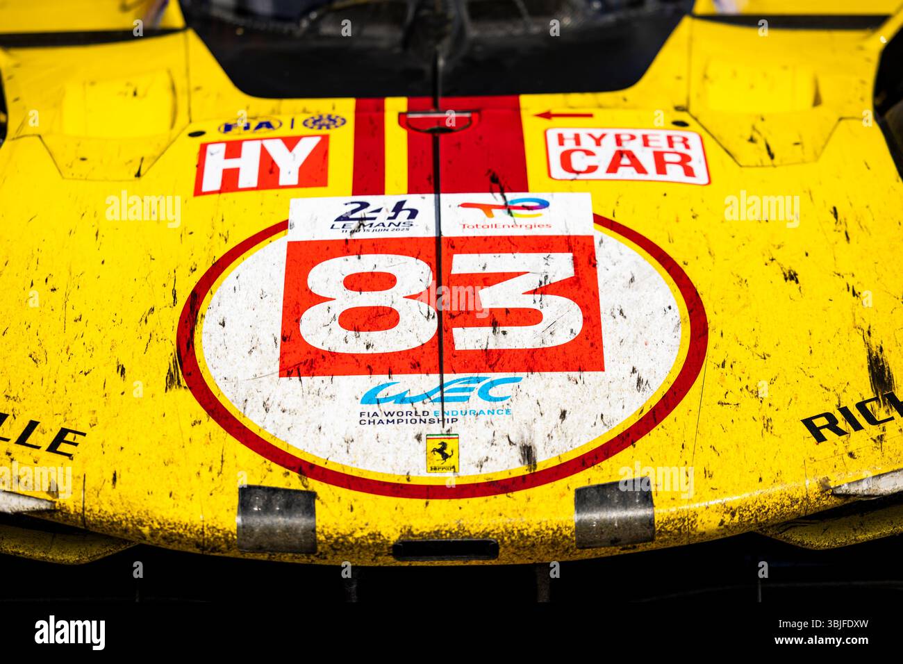 83 KUBICA Robert (pol), YE Yifei (chn), HANSON Philip (gbr), AF Corse, Ferrari 499P, #83 ...