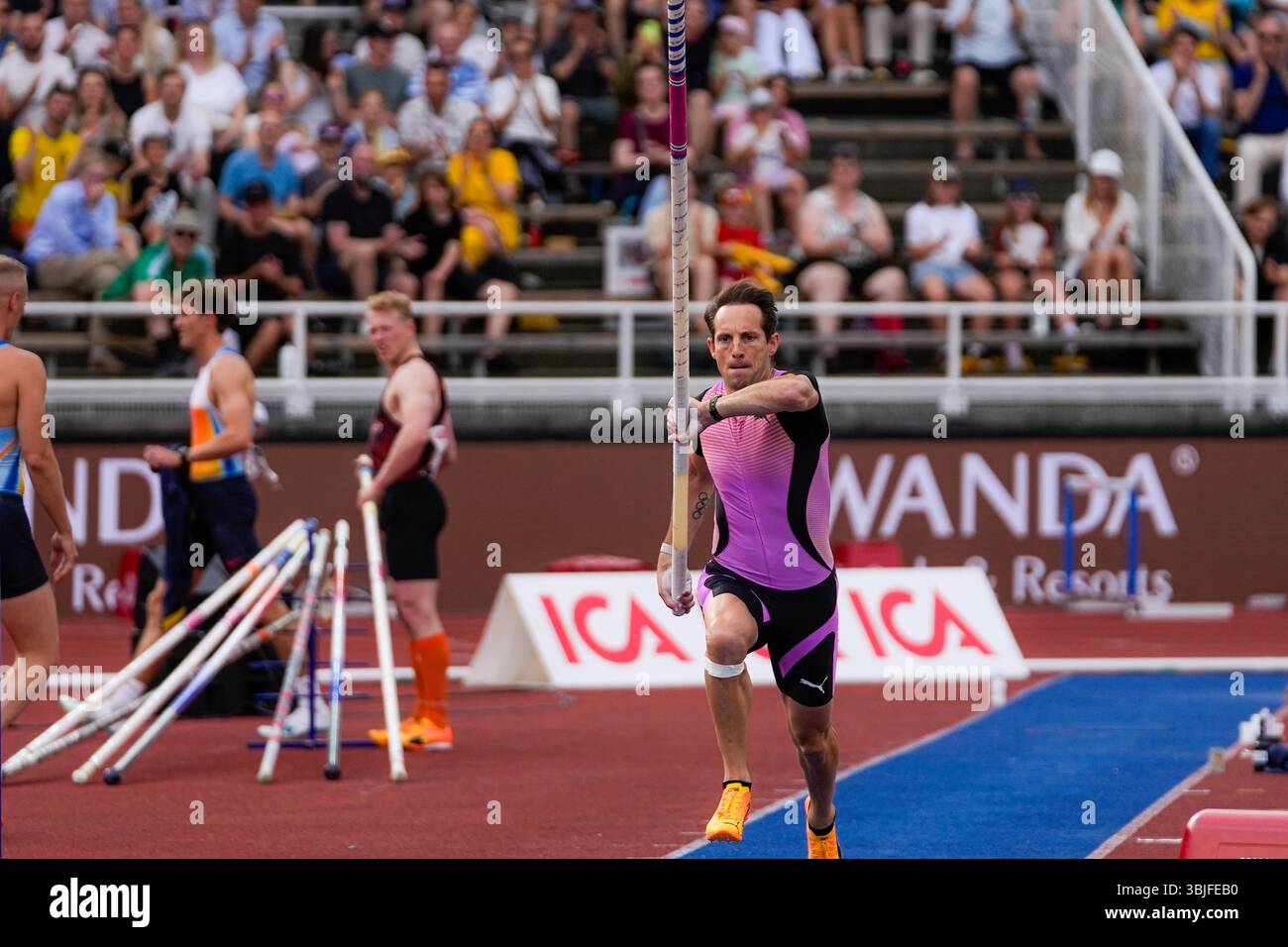 Stockholm, Sweden. 15th June, 2025. Diamond League Athletics, Stockholm ...