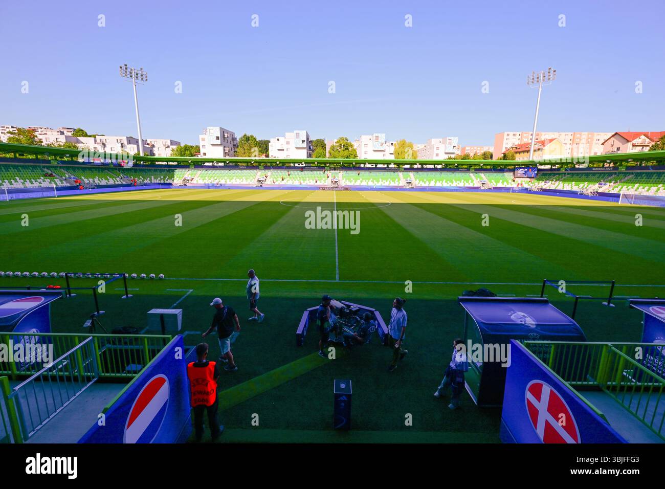 Presov, Slovakia. 15th June, 2025. PRESOV - Stadium overview of the ...