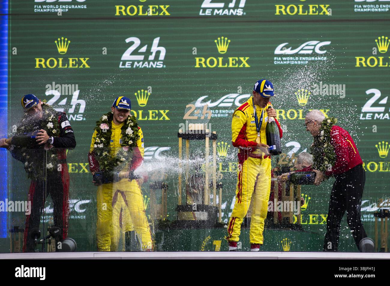 83 KUBICA Robert (pol), YE Yifei (chn), HANSON Philip (gbr), AF Corse, Ferrari 499P, #83 ...