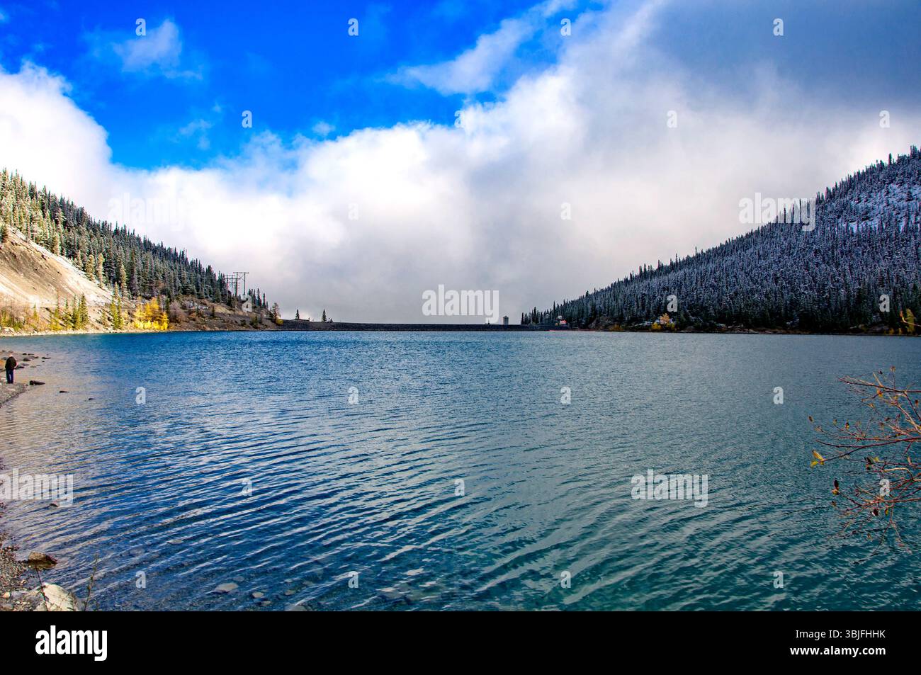 Grassy Lake. Alberta. Canada. Lake in the Rocky Mountains. Famous ...