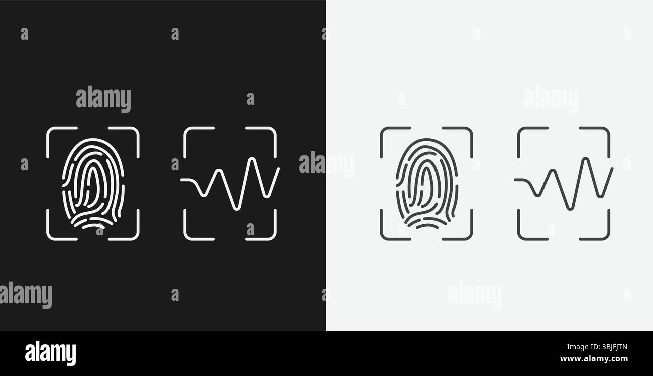 Fingerprint forensics Black and White Stock Photos & Images - Alamy