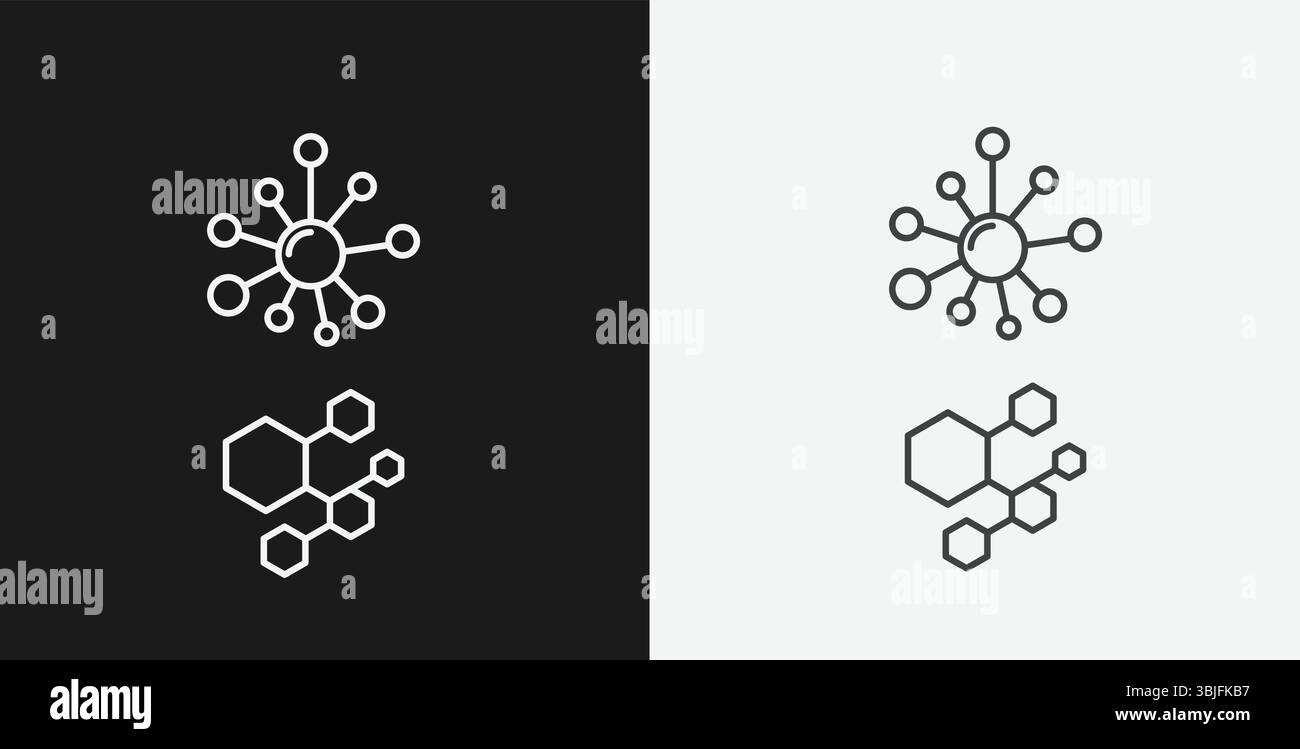 Nanoparticle analysis Stock Vector Images - Alamy
