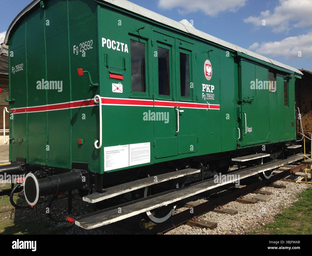 Vintage freight and passenger wagons from Polish and Soviet eras on ...