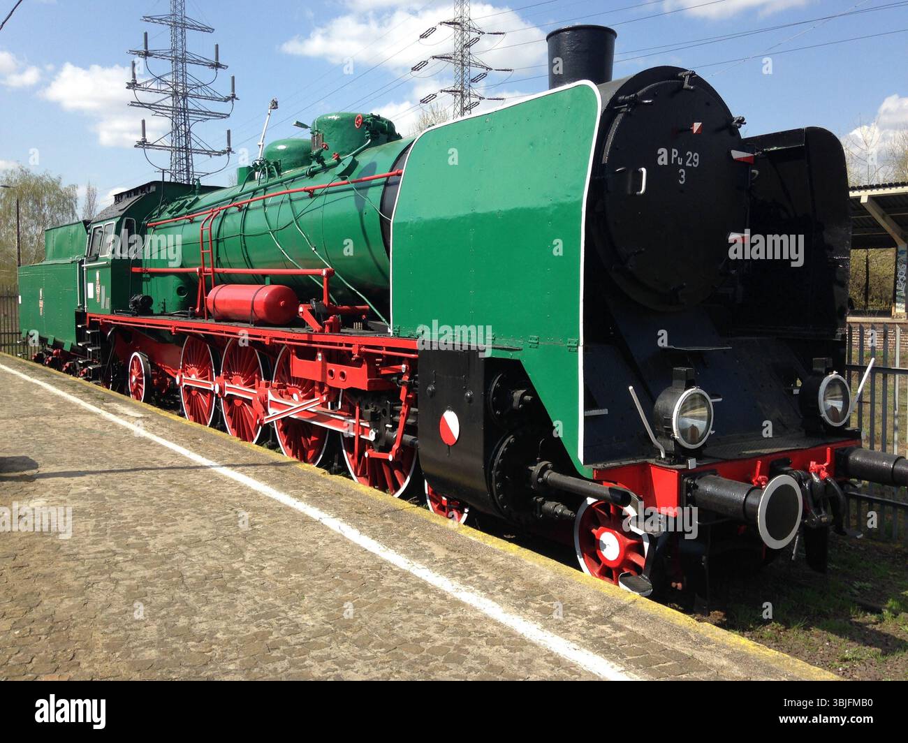 Historic steam locomotives at the Warsaw Railway Museum, including rare ...