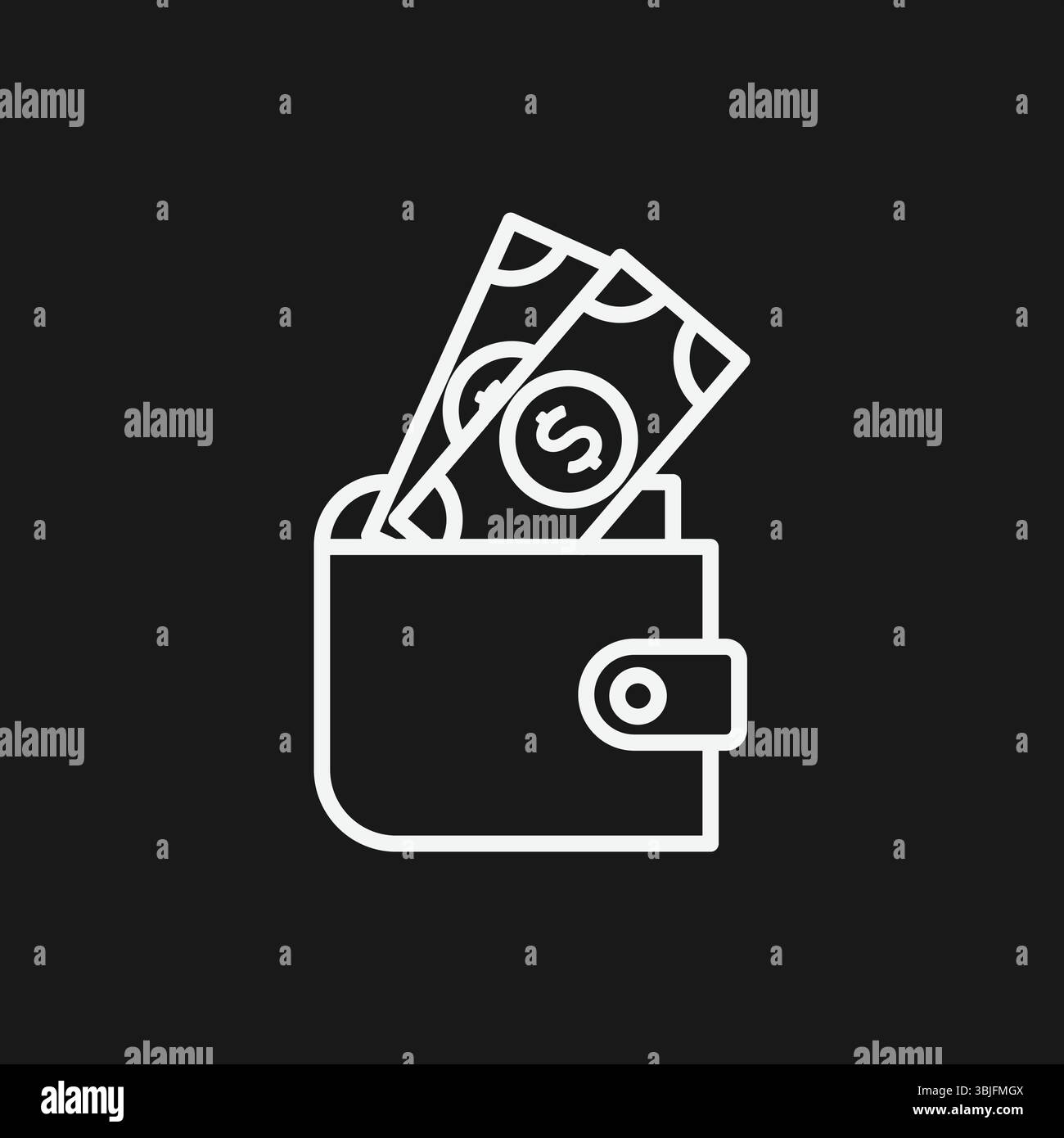 Banknote vector vectors Black and White Stock Photos & Images - Alamy