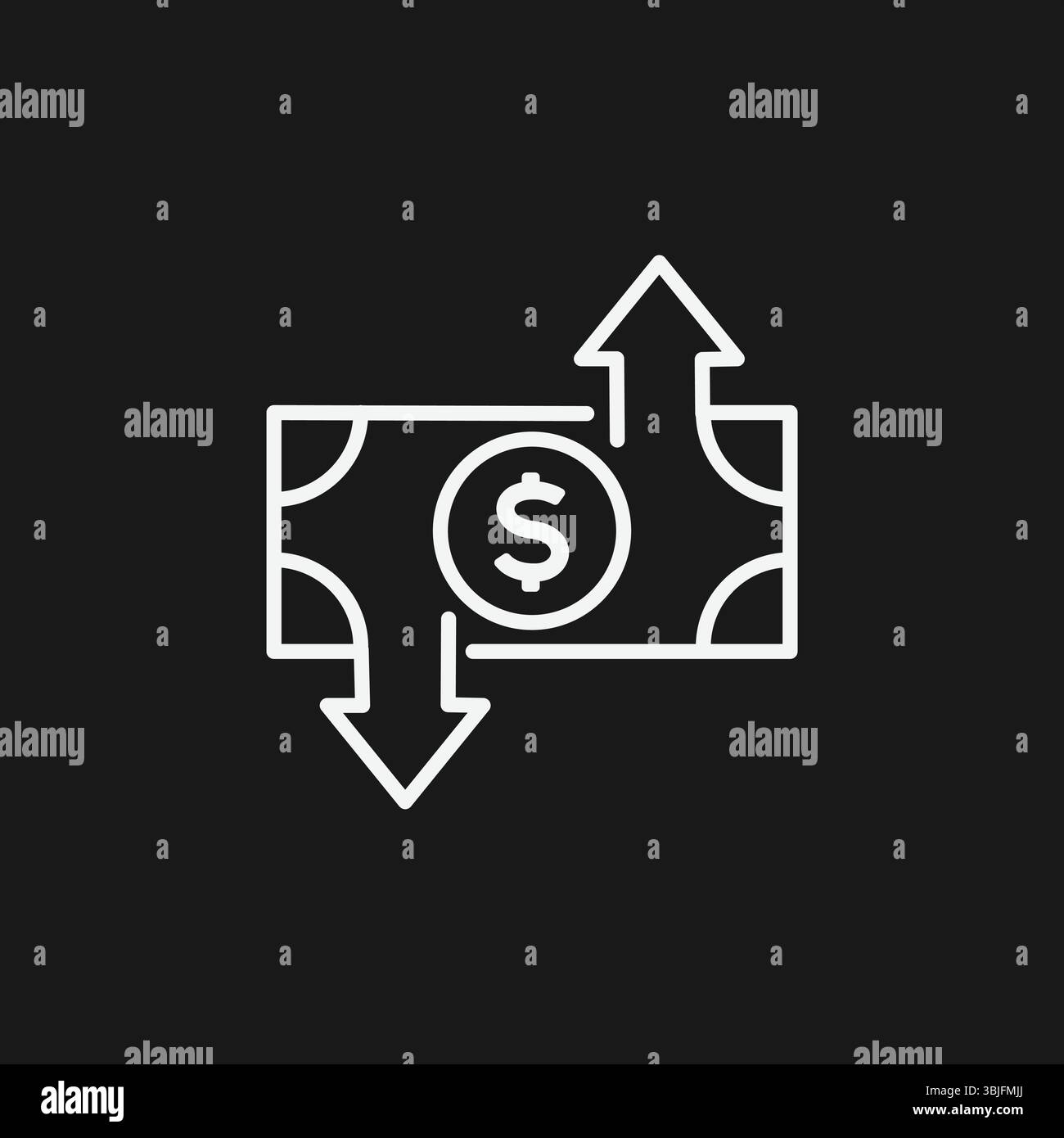 Financial problem concept icon Stock Vector Images - Alamy