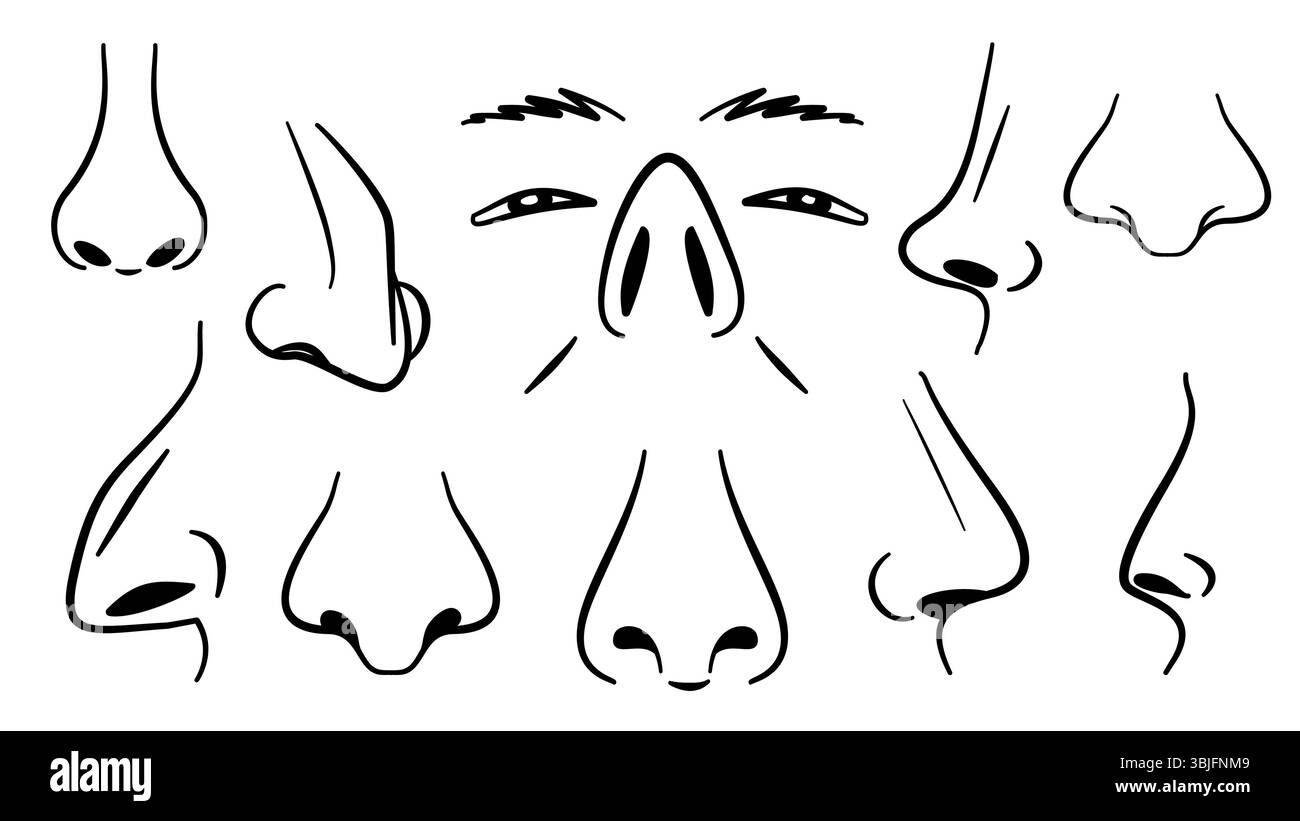 Sick people icon set Cut Out Stock Images & Pictures - Alamy