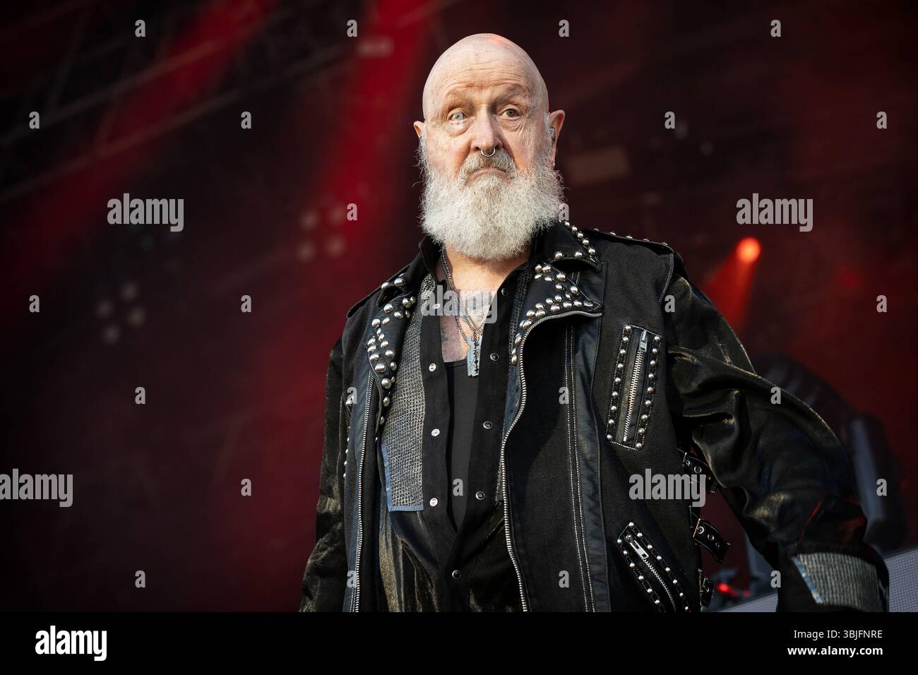 Hamar, Norway. 14th June, 2025. The English heavy metal band Judas ...