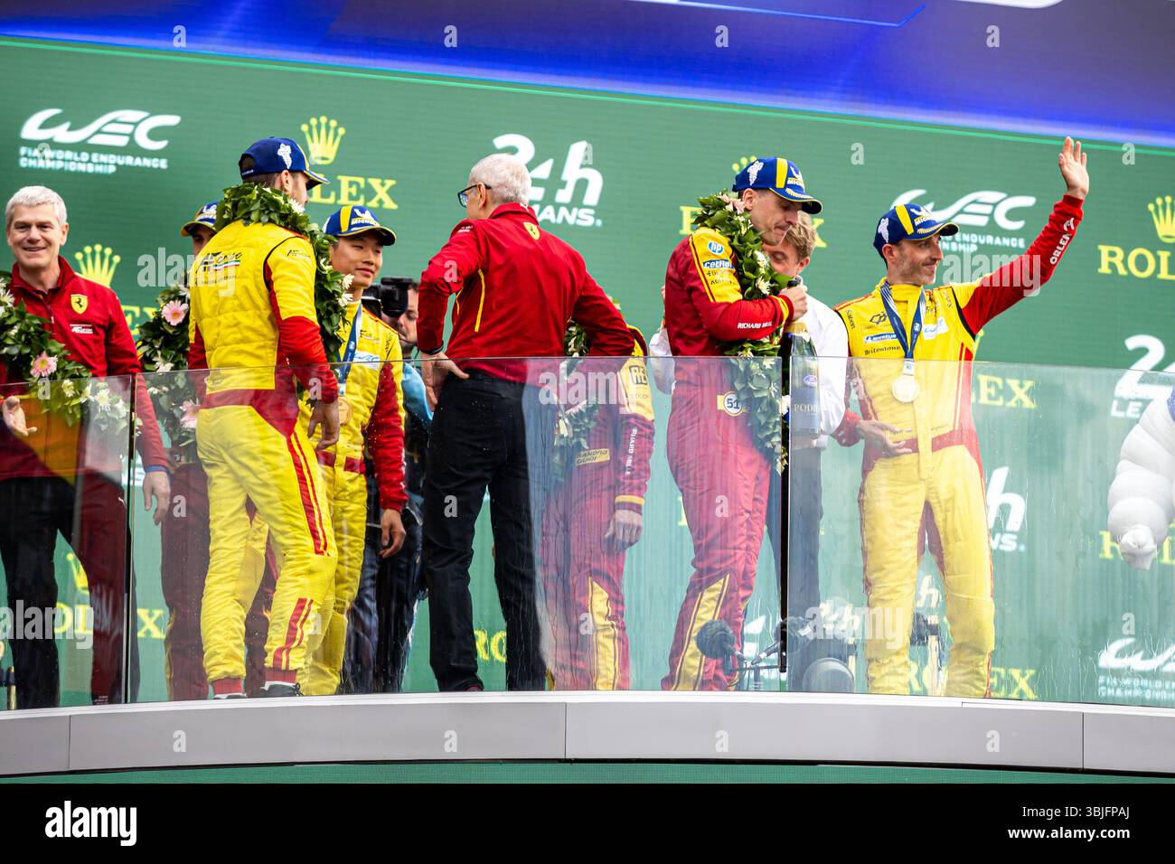 KUBICA Robert (pol), YE Yifei (chn), HANSON Philip (gbr), AF Corse, Ferrari 499P, #83, Hypercar ...