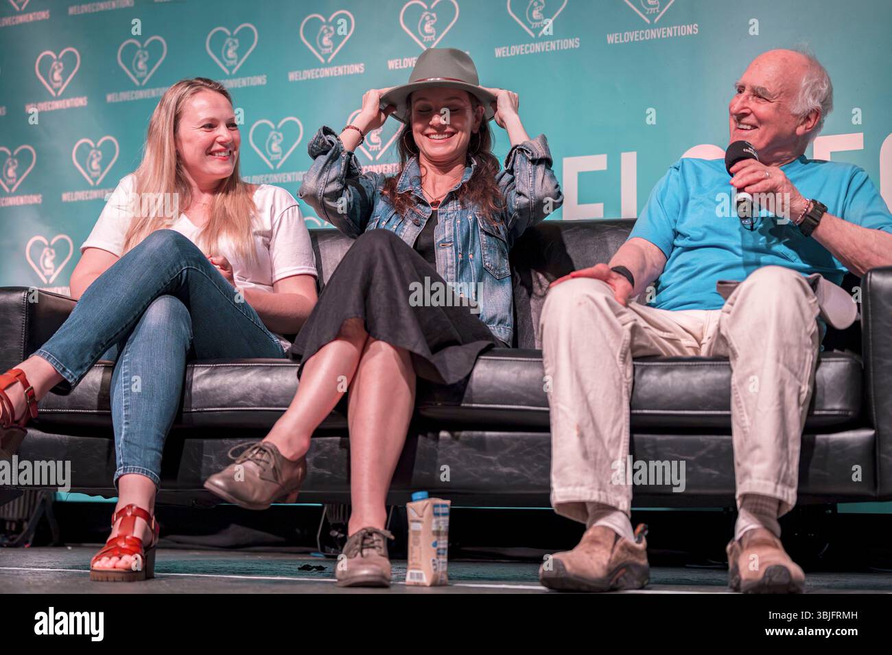 Emma Bell Sarah Wayne Callies, Jeffrey DeMunn auf der German Walker Con ...