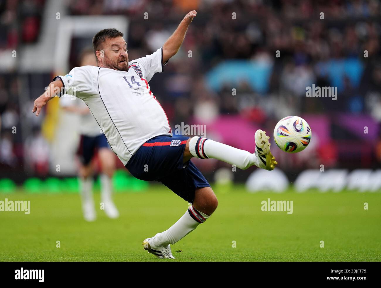 England's Alex Brooker during Soccer Aid for UNICEF 2025 at Old ...