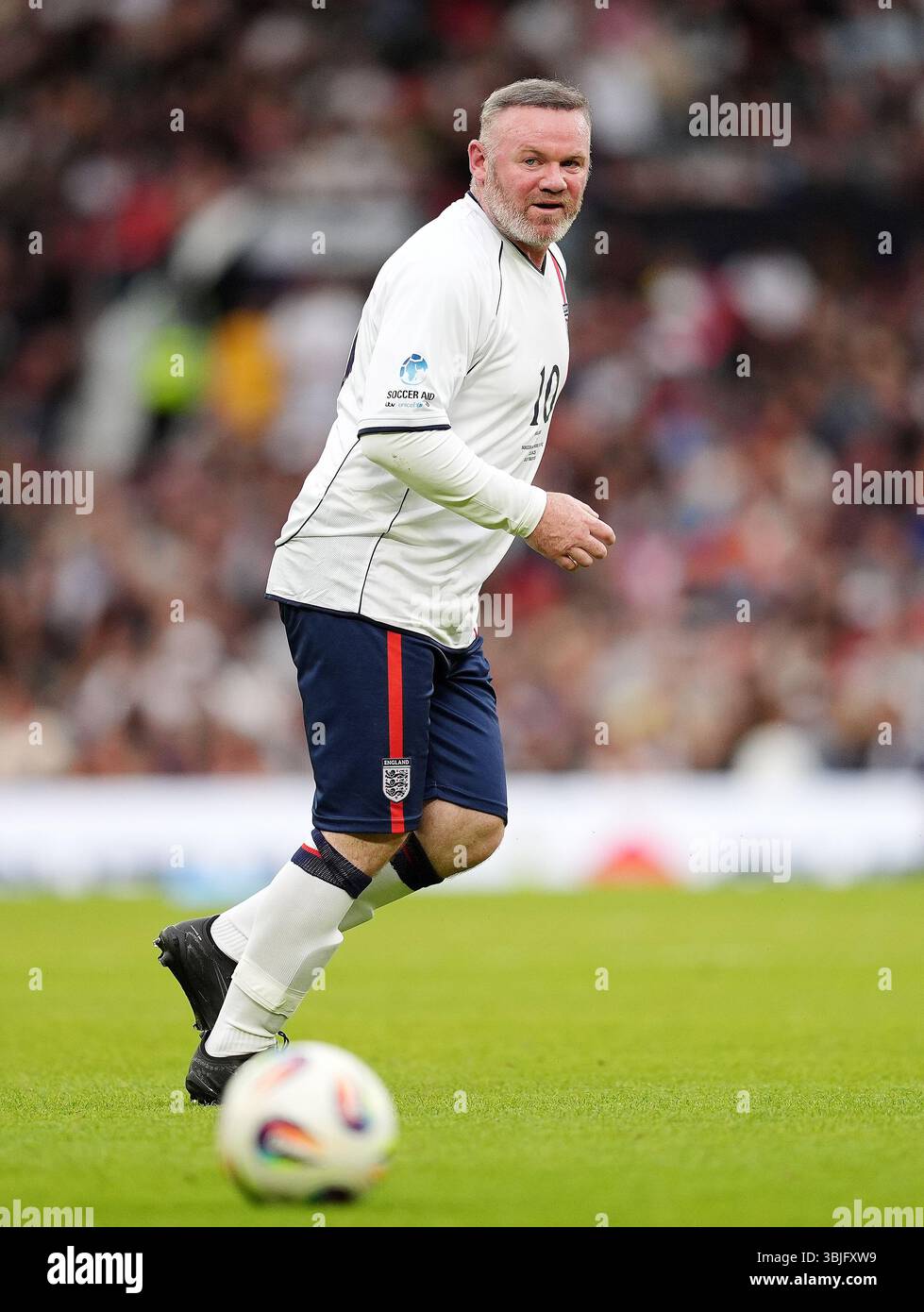 England player manager Wayne Rooney during Soccer Aid for UNICEF 2025 ...