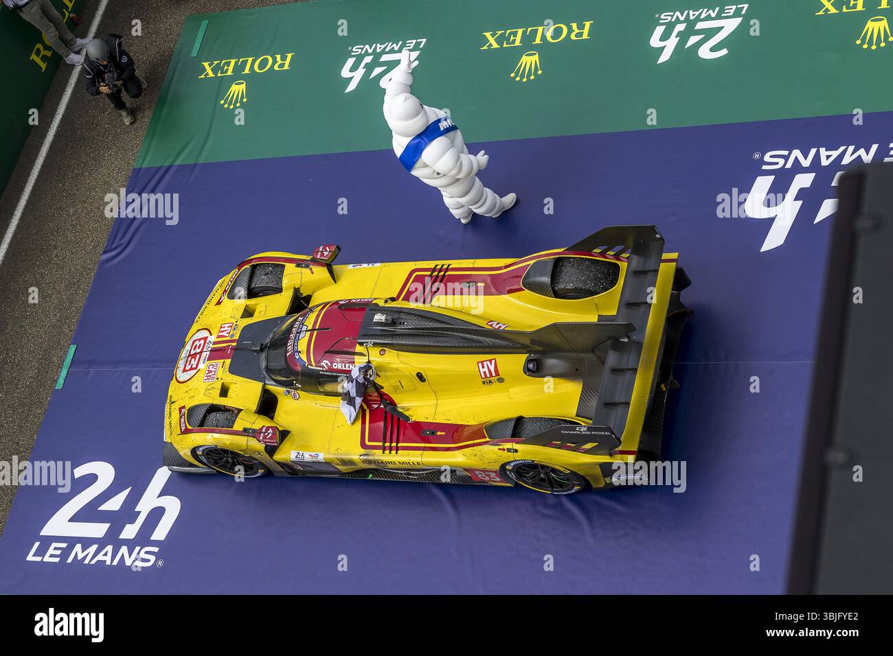 83 KUBICA Robert (pol), YE Yifei (chn), HANSON Philip (gbr), AF Corse, Ferrari 499P, #83 ...